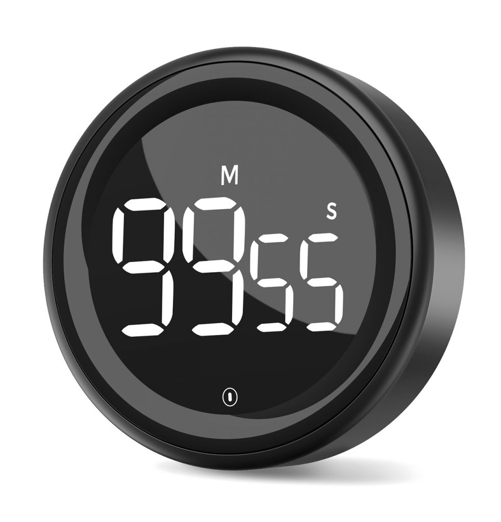 LIORQUE Digital Kitchen Timer 99 Minutes Magnetic Countdown Count Up ...