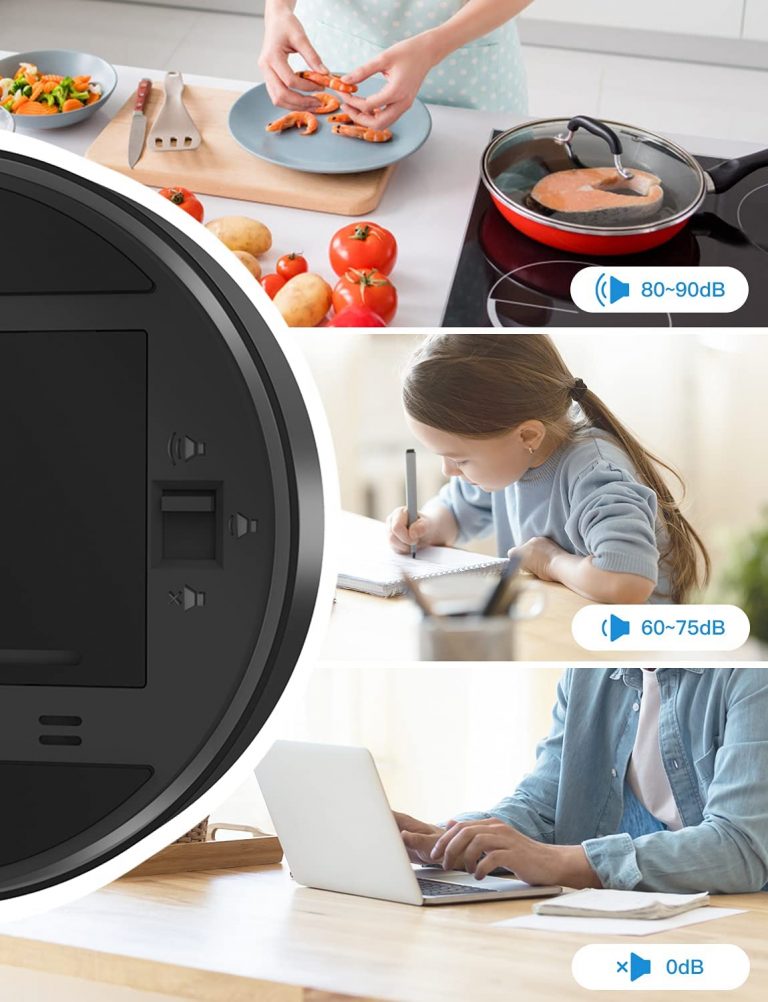 Liorque Digital Kitchen Timer 99 Minutes Magnetic Countdown Count Up